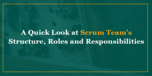 A Quick look at Scrum Team's Structure Roles and Responsibilities